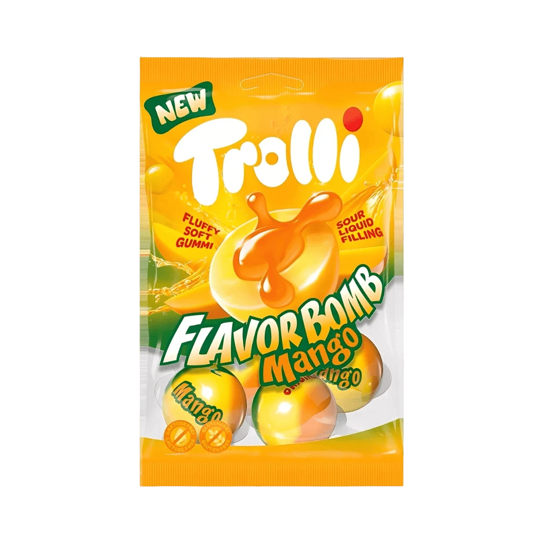 Mango skonio guminukai TROLLI, 75 g – Bonboni